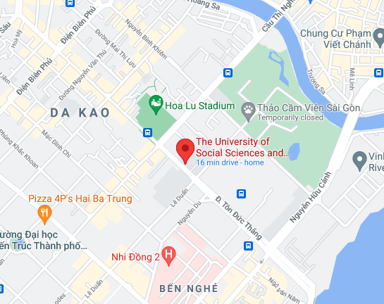 TRƯỜNG ĐẠI HỌC KHOA HỌC XÃ HỘI VÀ NHÂN VĂN - ĐHQG TP.HCM