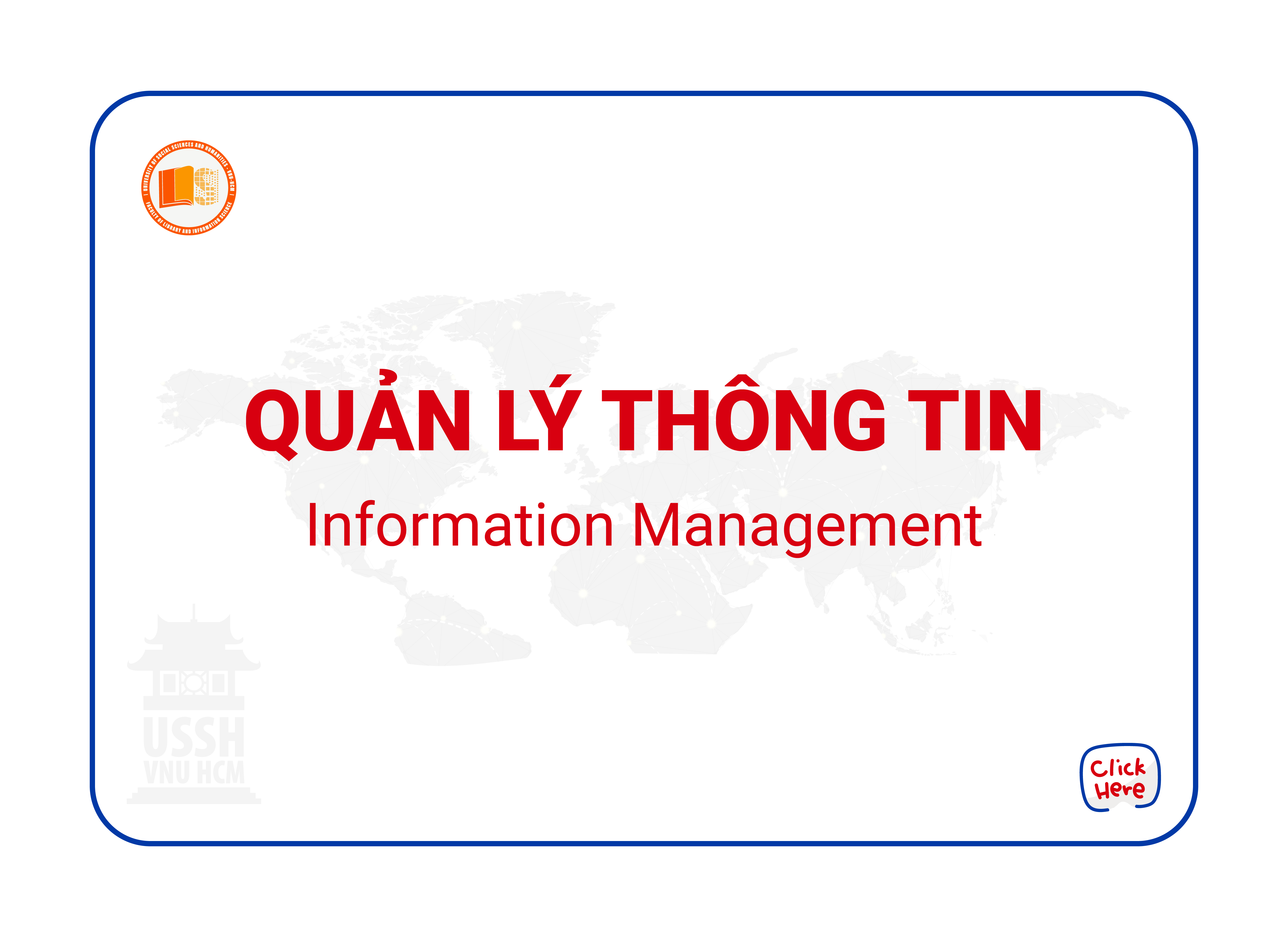Ngành Quản lý thông tin