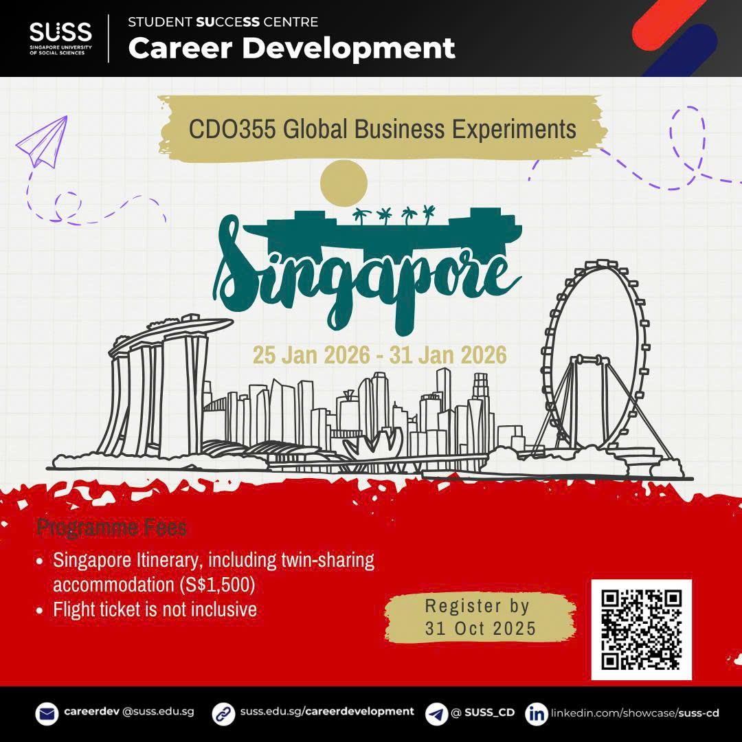 Chương trình SUSS Singapore Global Business Experiments Programme của ...