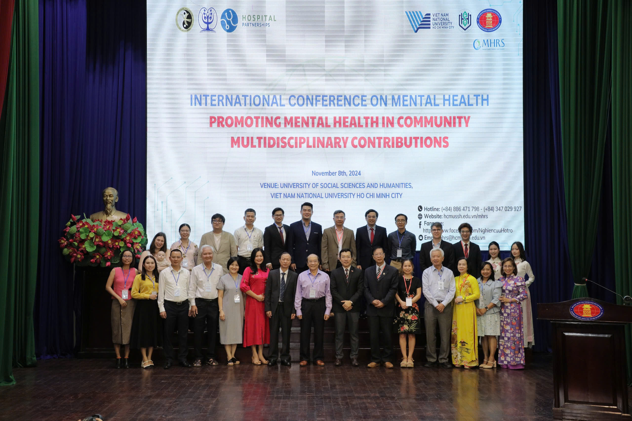 Hội thảo quốc tế MHC 2024: Đổi mới và hợp tác vì sức khỏe tâm thần cộng đồng