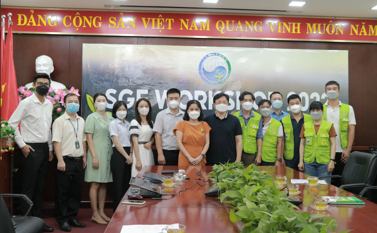 Quỹ Saemaul Globalization Foundation (SGF) thăm và làm việc với Trung tâm