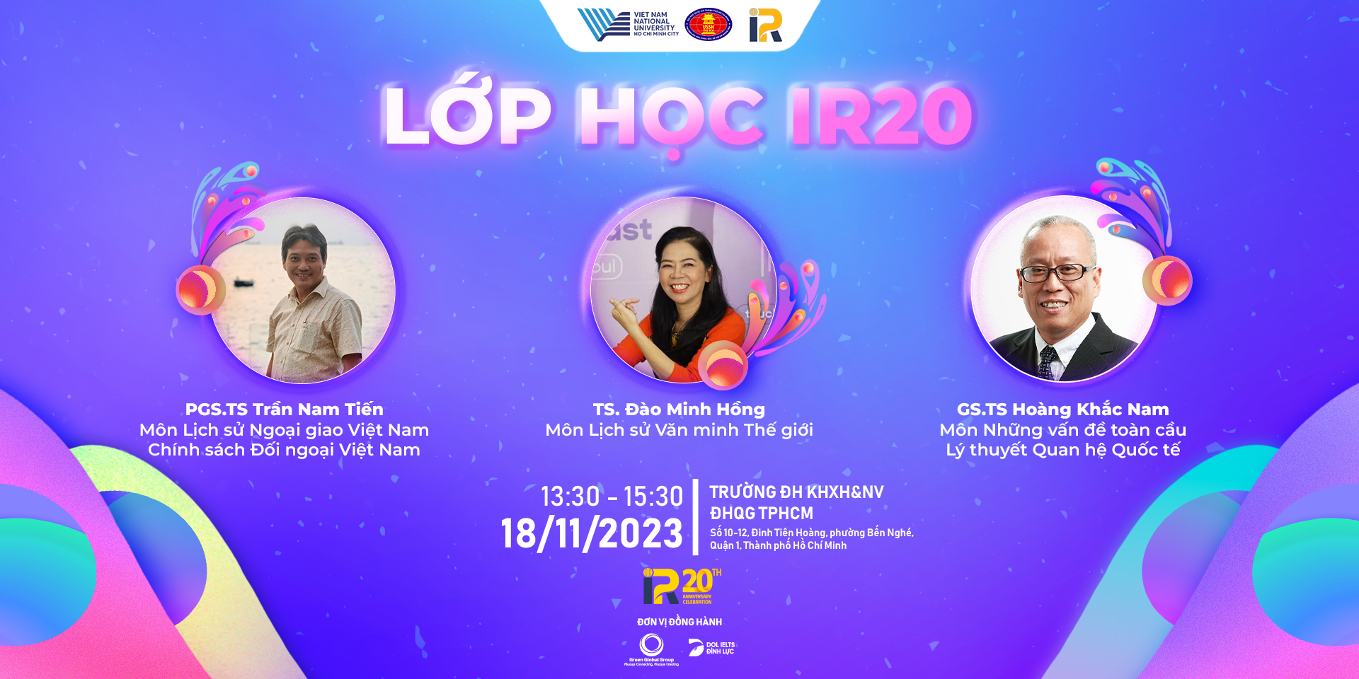 IR - THE JOURNEY OF 20 | LỚP HỌC IR20 | CHÍNH THỨC MỞ LINK ĐĂNG KÝ