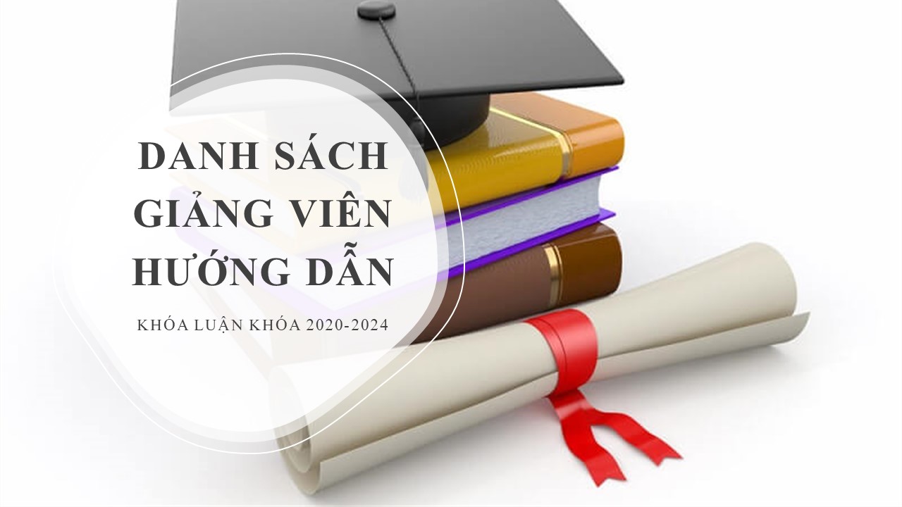 TB phân công CBHD khóa luận tốt nghiệp khóa 2020-2024