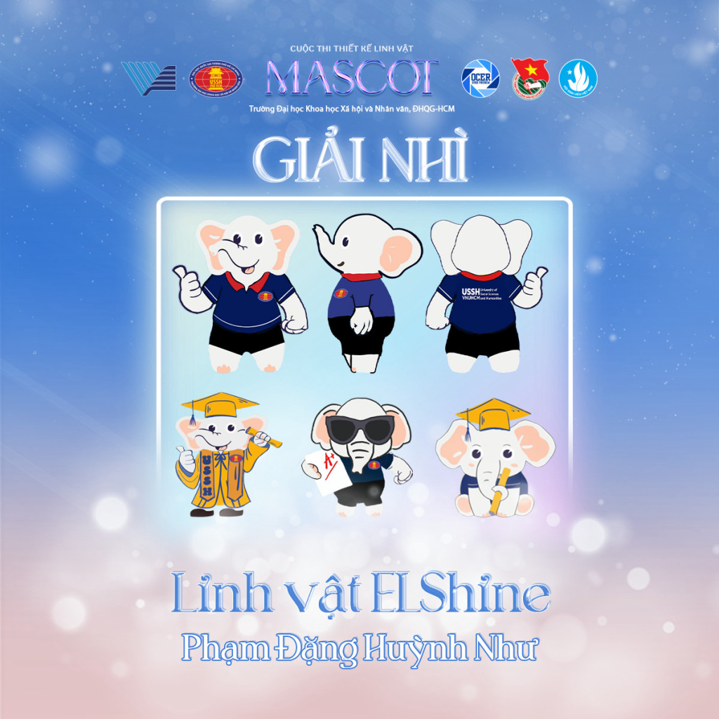 Công bố kết quả Cuộc thi thiết kế linh vật (mascot) Trường ĐH KHXH&NV